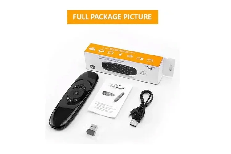 Air Mouse C120 Wireless Fly Air Mouse Mini Keyboard Price in Bangladesh